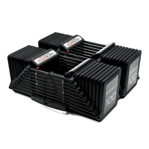PRO 100 EXP ETAPA 4 Mancuernas Ajustables Powerblock México 504-00186-01